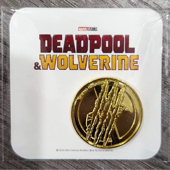 Marvel | Other | Official Deadpool Wolverine Collectible Token | Poshmark